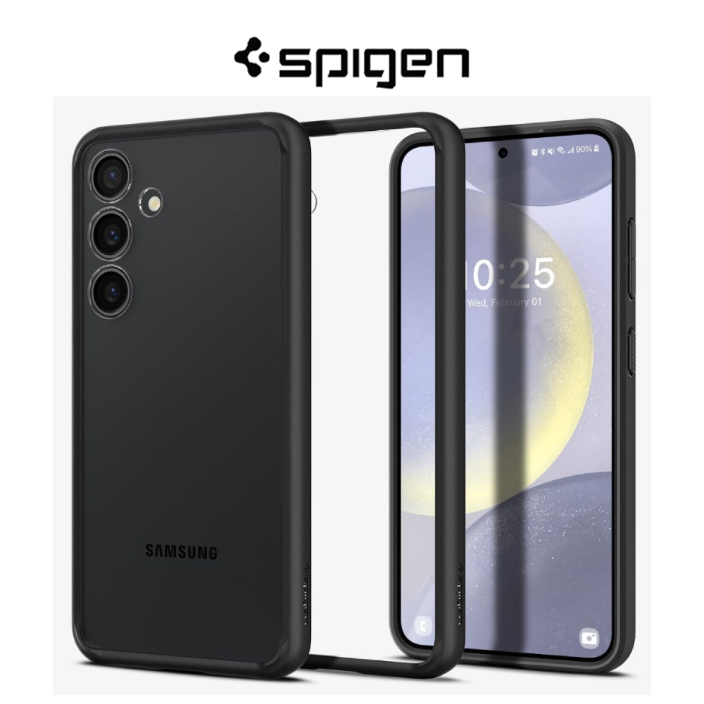 Spigen Samsung S24+ Case 6.7" Ultra Hybrid / Crystal Hybrid Clear Casing Drop Protection Samsung ...