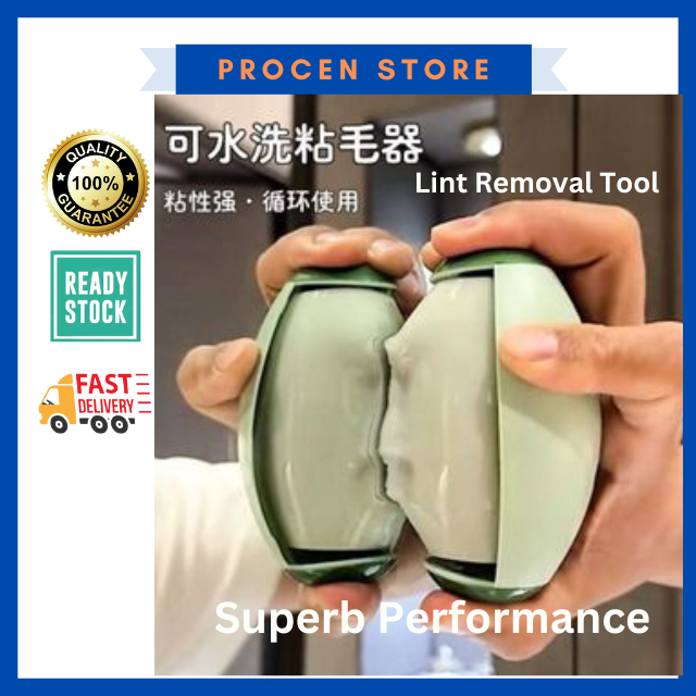 Lint Brush Stick Remover Washable duster Sticky Roller Ball Travel ...