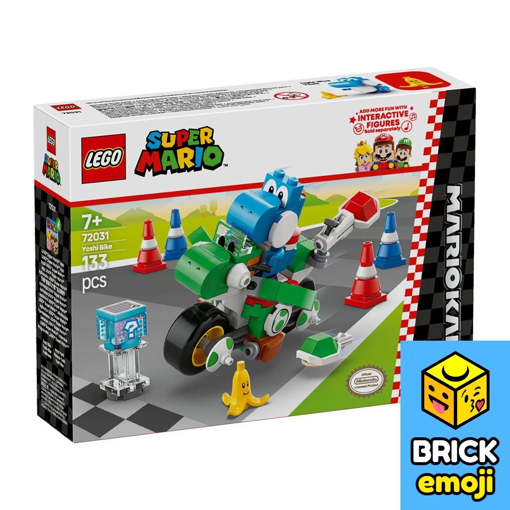 LEGO 72031 Super Mario : Mario Kart – Yoshi Bike | Shopee Malaysia
