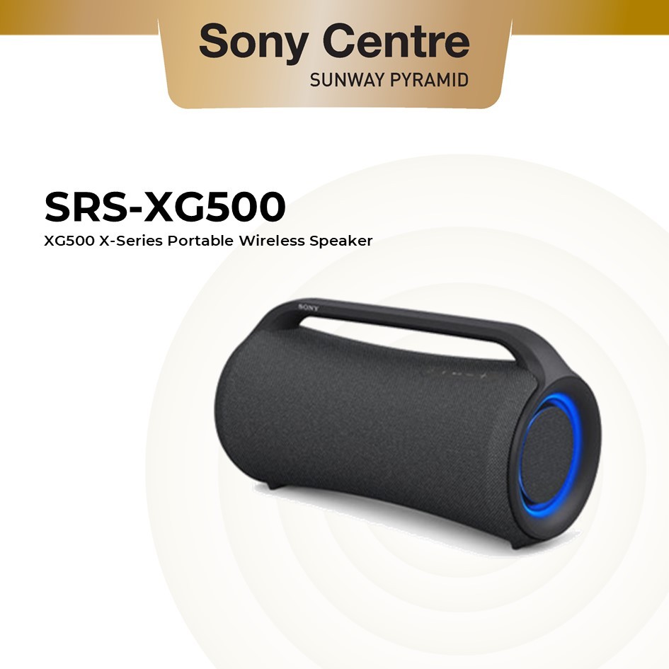 SONY XG500 X-Series SRS-XG500 Portable Wireless Speaker | Shopee Malaysia