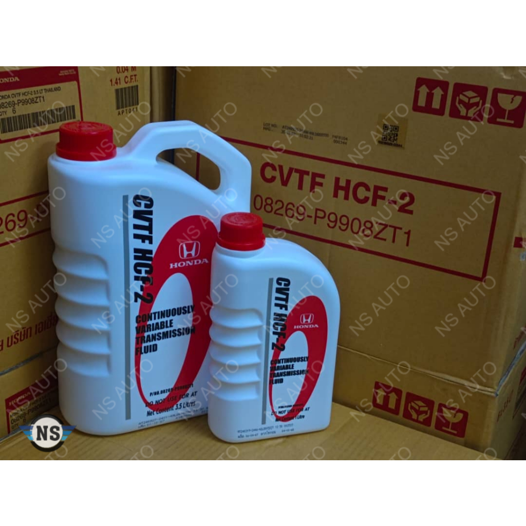 HONDA HCF-2 GENUINE AUTO TRANSMISSION OIL CVT FLUID-2 ( 3.5L & 1L ) 08269-P99-08ZT1 08269-P99 ...