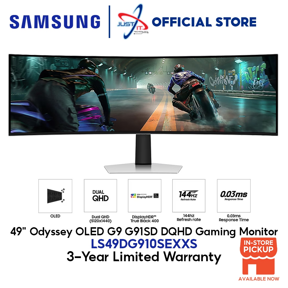 SAMSUNG LS49DG910SEXXS 49" ODYSSEY OLED G9 G91SD GAMING MONITOR ( 49 ...