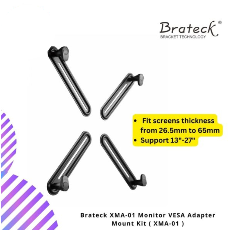 Brateck XMA-01 Monitor VESA Adapter Mount Kit ( XMA-01 ) | Shopee Malaysia