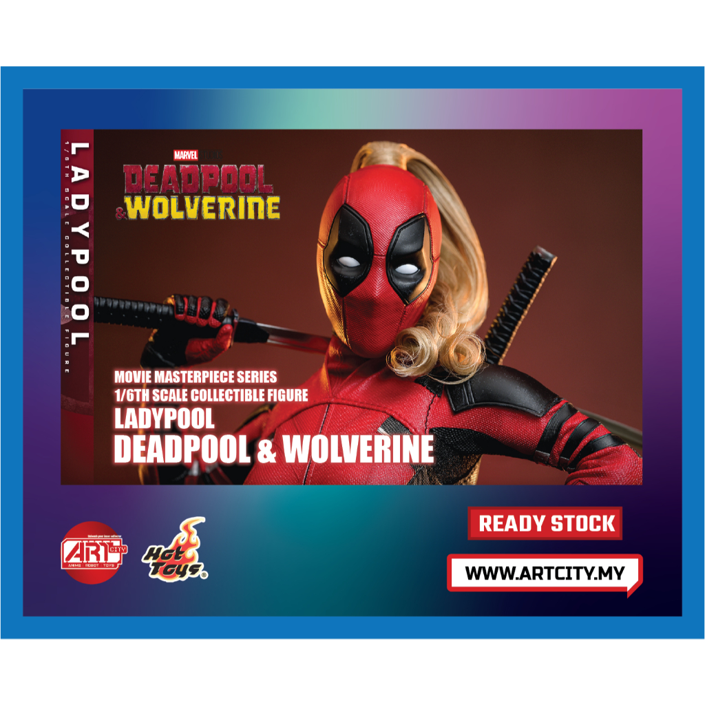 (READY STOCK) Hot Toys - Ladypool - Marvel Jesus - Deadpool & Wolverine ...