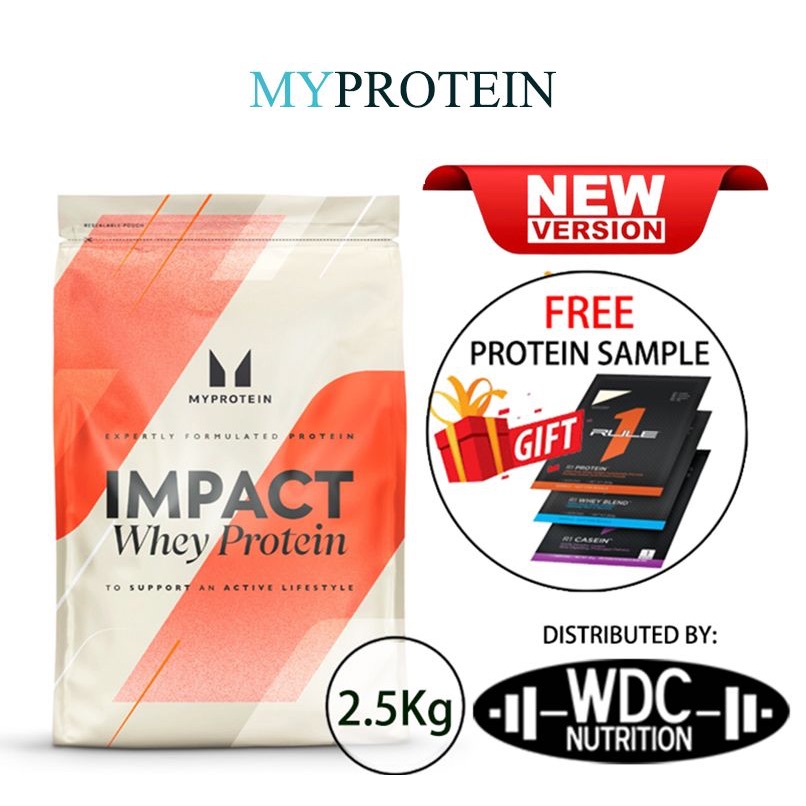 MY PROTEIN IMPACT WHEY PROTEIN 2.5KG / 1KG- Whey Protein Concentrate ...