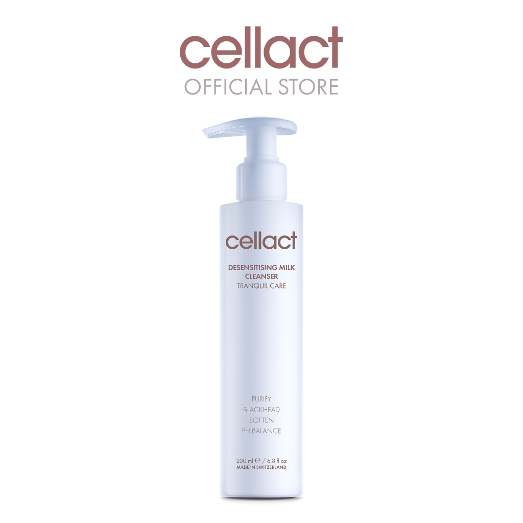 Cellact Tranquil Care - Desensitising Milk Cleanser (200ml) | Shopee Malaysia