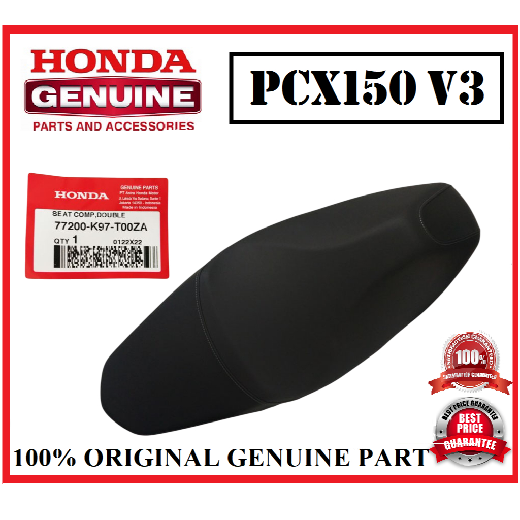 100% ORIGINAL HONDA PCX150 V3 SEAT ASSY 0 77200-K97-T00ZA KUSYEN KUSEN ...