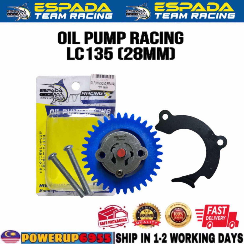 LC135 4S LC 135 28MM ORIGINAL ESPADA OIL PUMP RACING PUM MINYAK YAMAHA ...