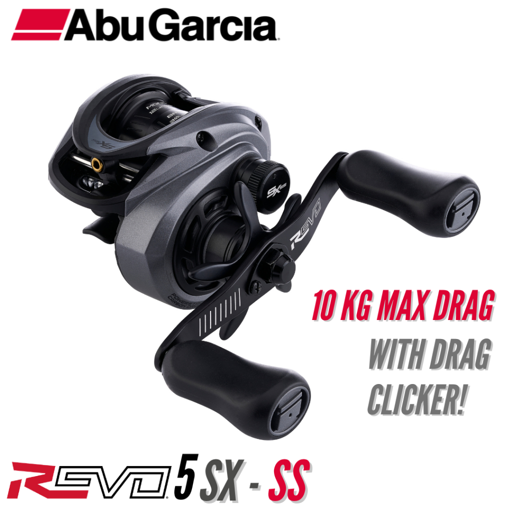 Abu Garcia Revo5 SX - SS - L - BC Reel Series [ Shallow Spool ] | Shopee Malaysia