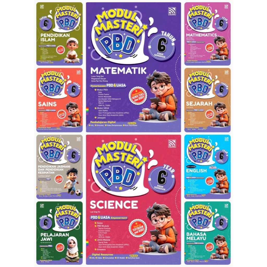 2025 MODUL MASTERI PBD TAHUN 6 [PELANGI] | Shopee Malaysia