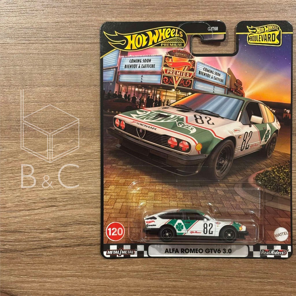 Hotwheels HW Hot Wheels Premium Alfa Romeo GTV6 3.0 (Hot Wheels ...
