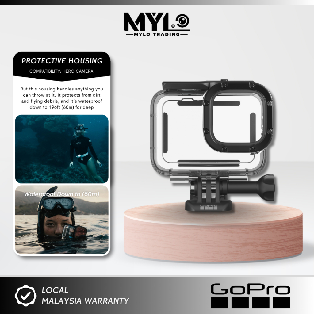(READY STOCK) - GoPro Protective Housing | Waterproof Case HERO 9 ...