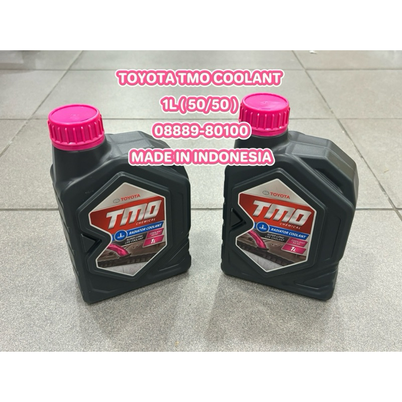 TOYOTA TMO COOLANT 1L ( 50/50 ) 08889-80100 MADE IN INDONESIA | Shopee ...