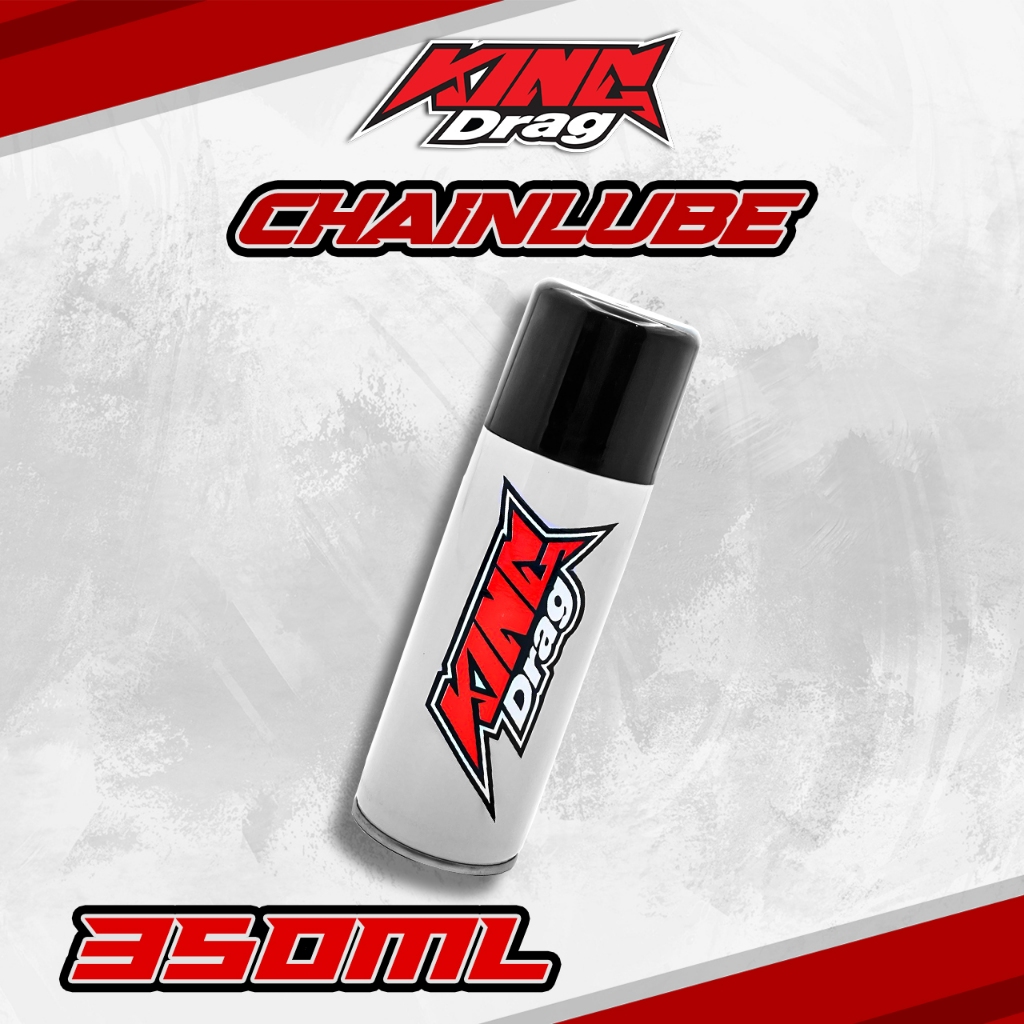 CHAINLUBE KING DRAG KINGDRAG CHAIN SPRAY / MINYAK RANTAI KD [ 250 ML ] / KING DRAG CHAINLUBE ...