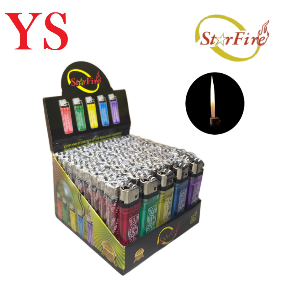 Starfire Disposable Gas Lighters 50pcs (one box) | Pemetik Api | Shopee ...