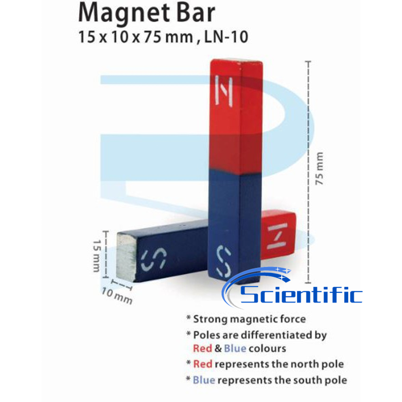 Magnet Bar 75mm x 15mm x 10mm LN-10 (1 Pair ) | Shopee Malaysia