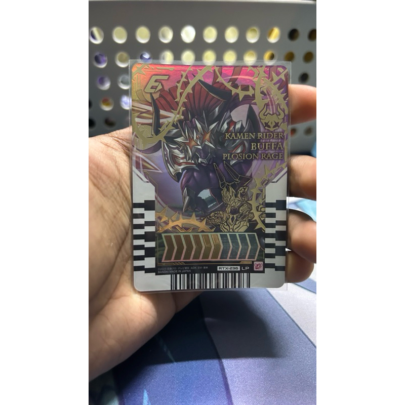 RIDE CHEMY TRADING CARD PHASE:EX02 KAMEN RIDER BUFFA PLOSION RAGE ...