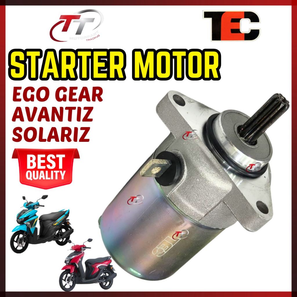 EGO GEAR AVANTIZ SOLARIZ SOLARIS AVANTIS STARTER MOTOR ASSY STATER MOTO ...