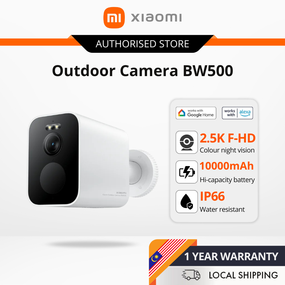 Xiaomi Outdoor Camera BW500 - High-Capacity Battery Colour Night vision ...
