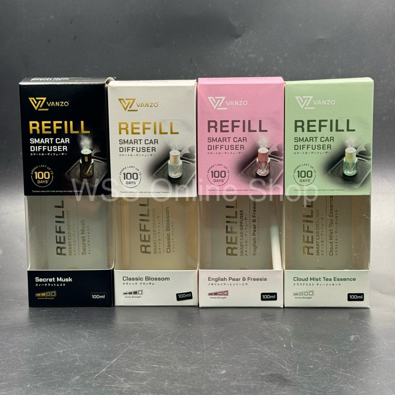 VANZO [Original] Smart Car Diffuser Refill Pack (100ml) | Shopee Malaysia
