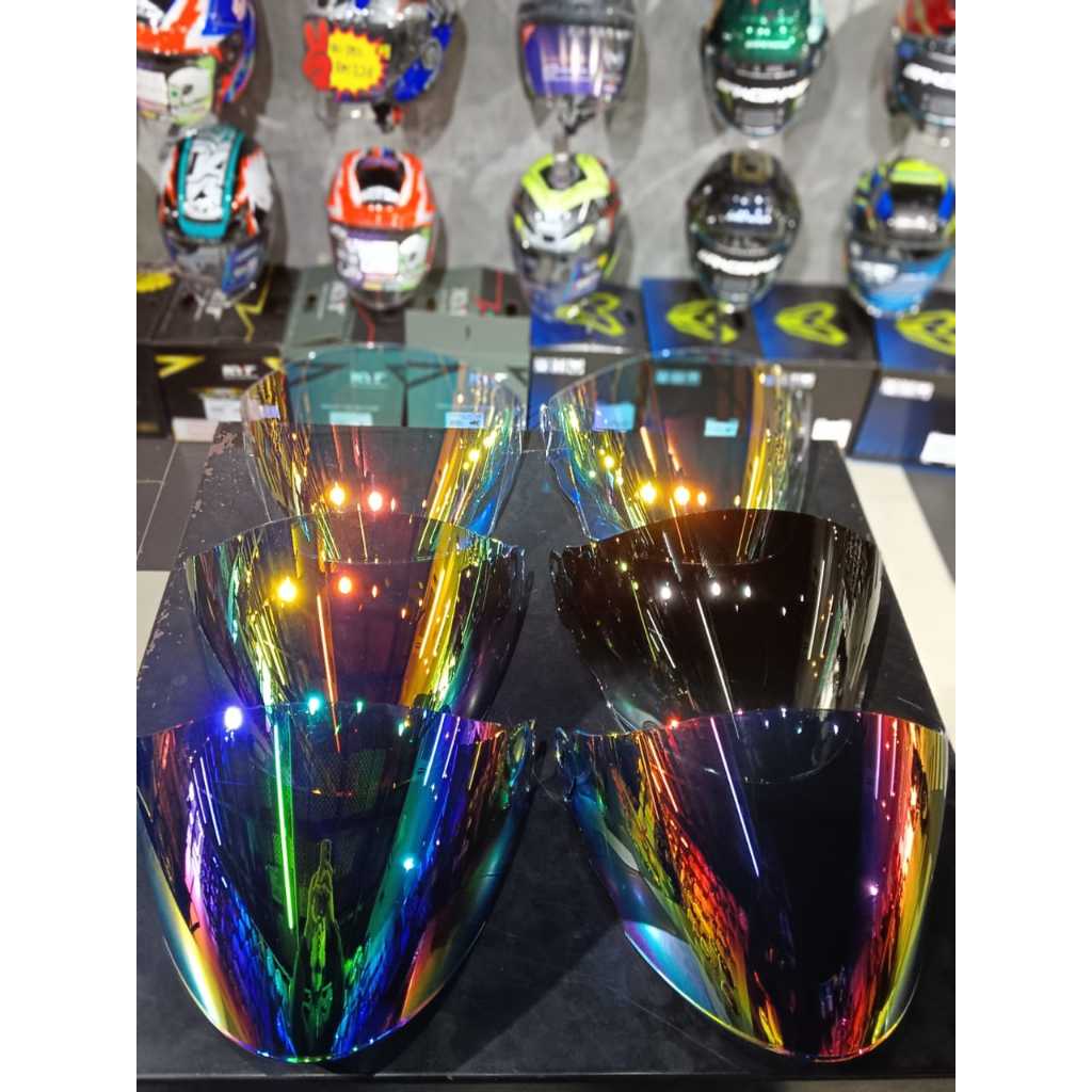 VISOR ARC RITZ TAIRA COLOR & 2TONE SMOKE (DAY & NIGHT USE) | Shopee ...
