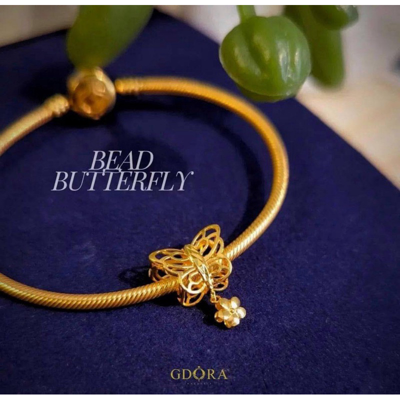 Niza Dora Gold Gdora Bead Butterfly | Shopee Malaysia