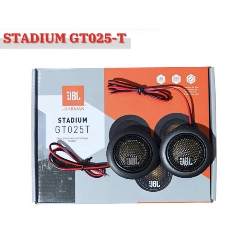 J B L GT025T Tweeter Aluminum Cone Car Full Range Tweeter 25mm GTO25T ...