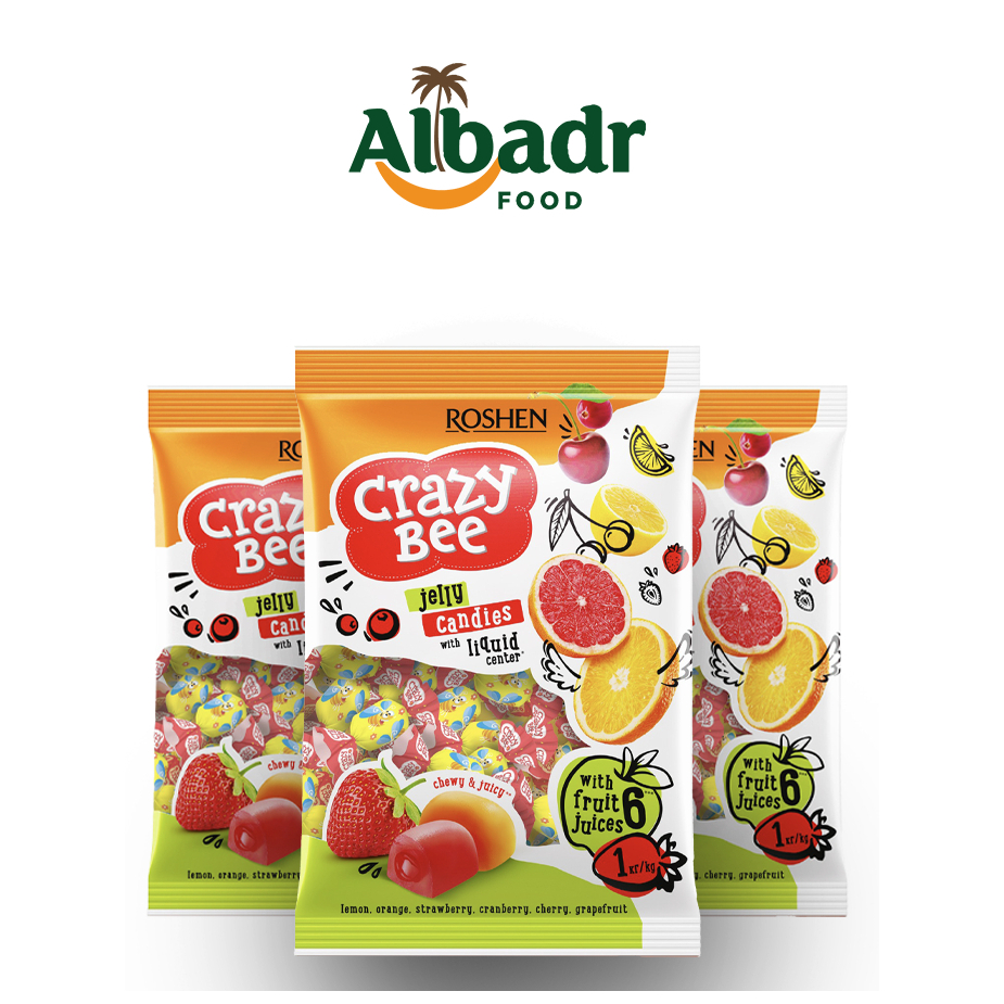Roshen Crazy Bee Candy Chewy Jelly | 250g | 500g | 1kg | Wholesale And ...