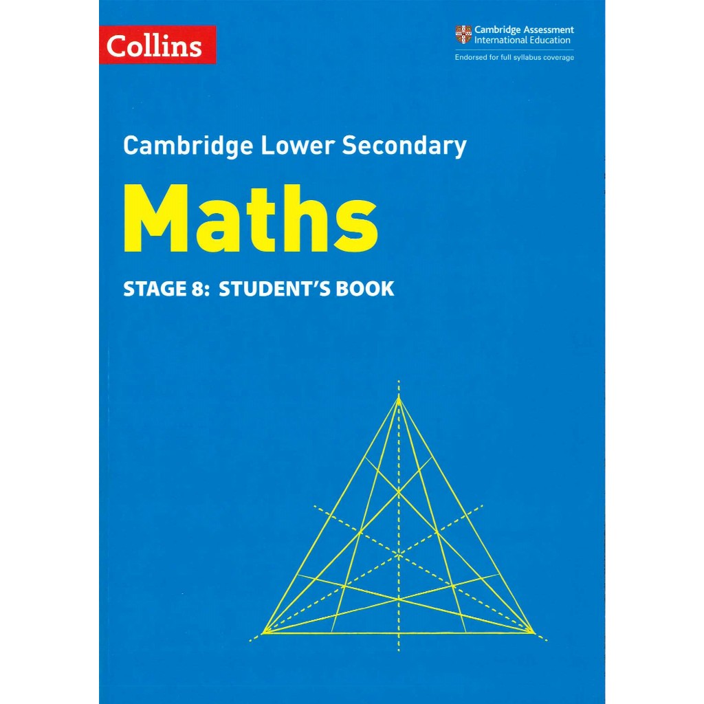 CAMBRIDGE LOWER SECONDARY MATHS STAGE 8 : STUDENT'S BOOK | Shopee Malaysia