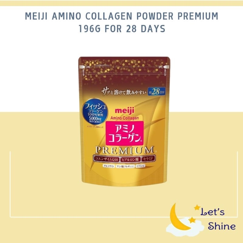 Meiji Amino Collagen Powder Premium 196g For 28 days | Shopee Malaysia