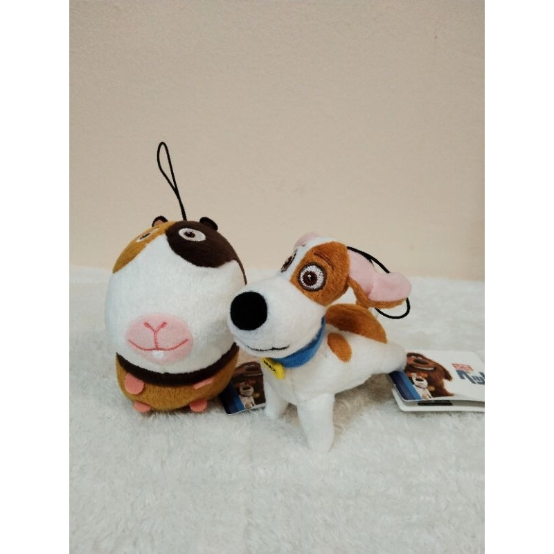The Secret Life Of Pets Max Keychain Plush. | Shopee Malaysia