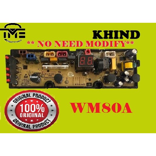 Original WM80A WM80 KHIND WASHING MACHINE PCB BOARD | Shopee Malaysia