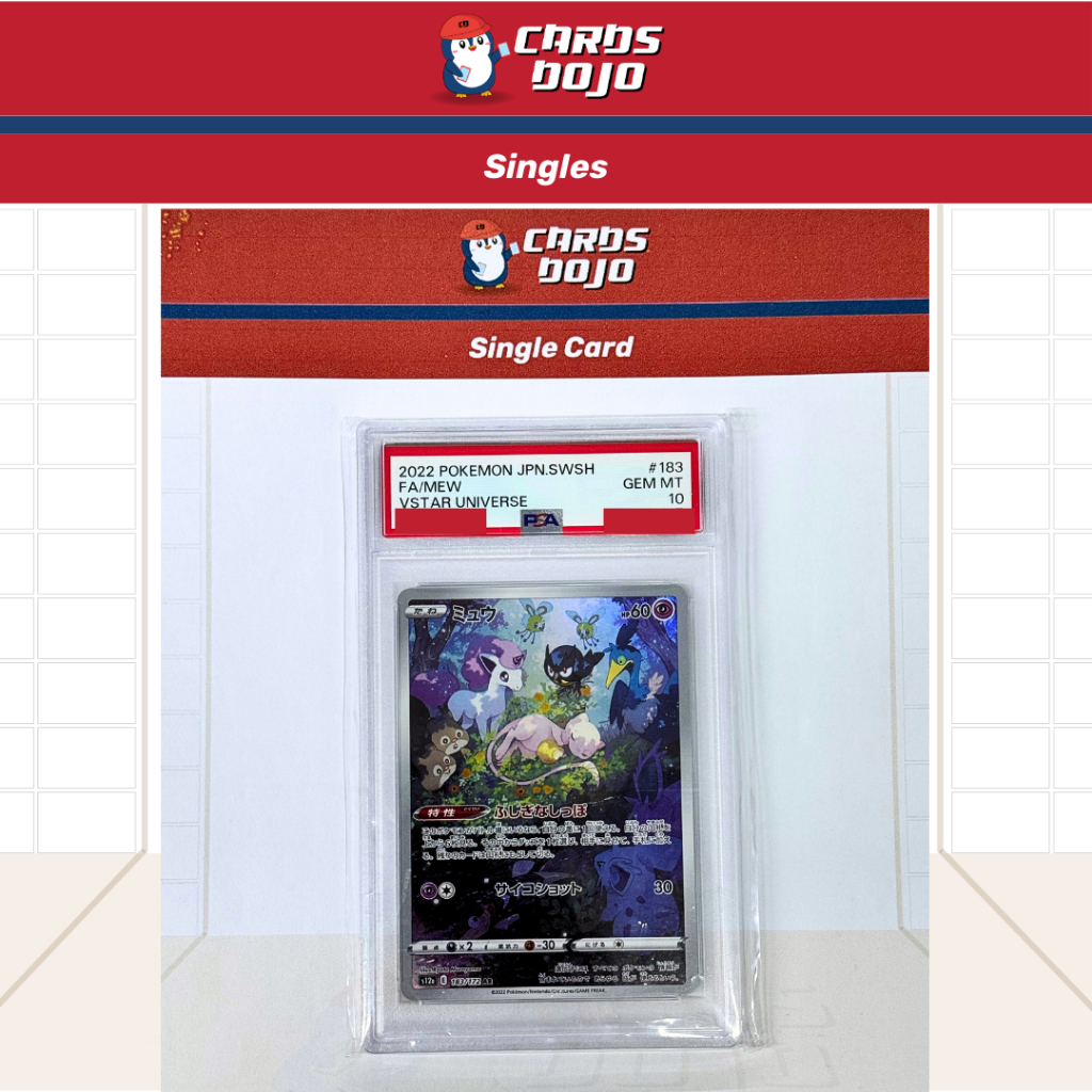 [READY STOCK] Graded Slabs PSA/PCG Pokemon TCG - Scarlet & Violet Mew ...