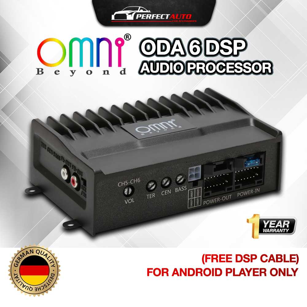 Omni Beyond DSP ODA6 DSP 6 CHANNEL Audio Processor | Shopee Malaysia
