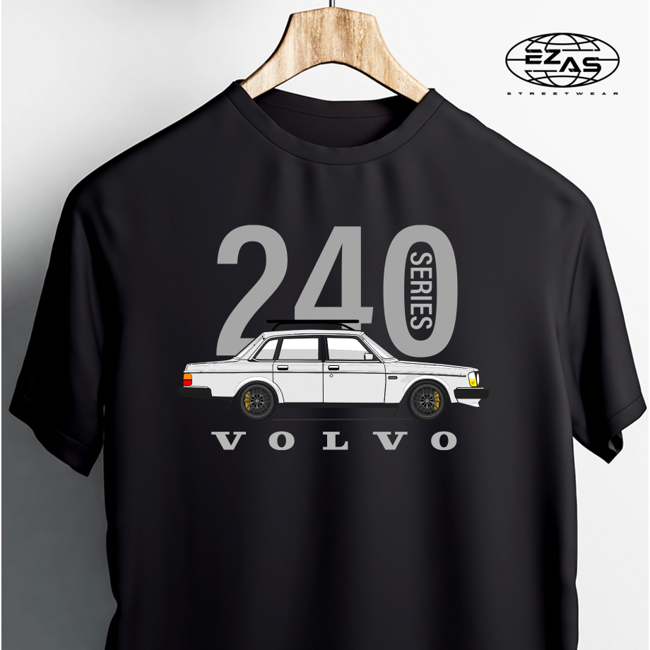 🔥 [PREMIUM 190gsm TEES] Volvo 240 Series White 100% Cotton T-Shirt 🔥 ...