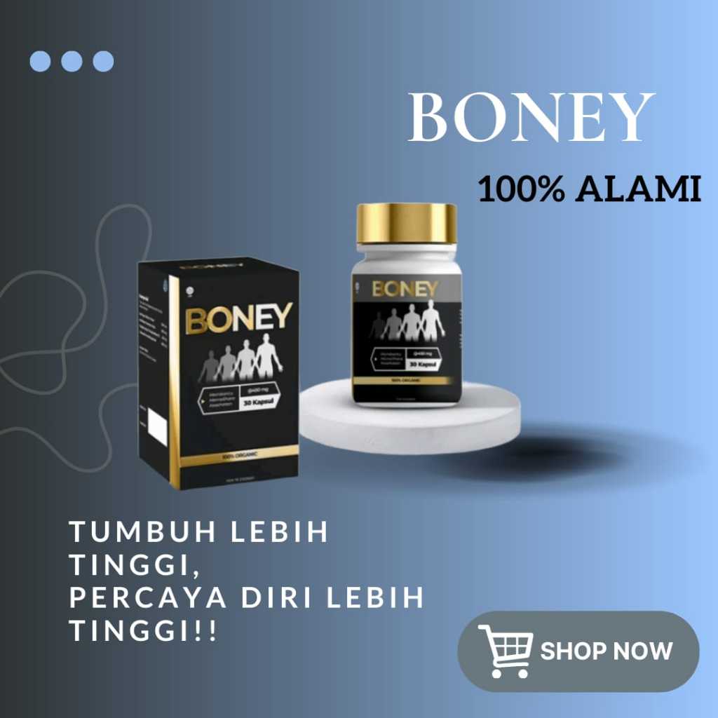 BONEY CAPSULE UBAT TINGGI BADAN SOLUSI TERBAIK & AMPUH UNTUK ATASI ...