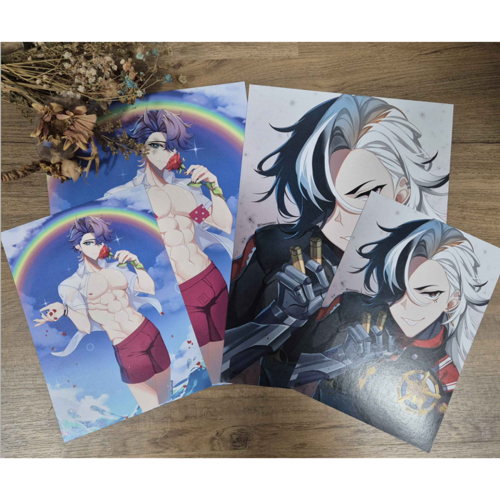 [HSR] Sampo and Boothill Prints A4,A5 | Shopee Malaysia