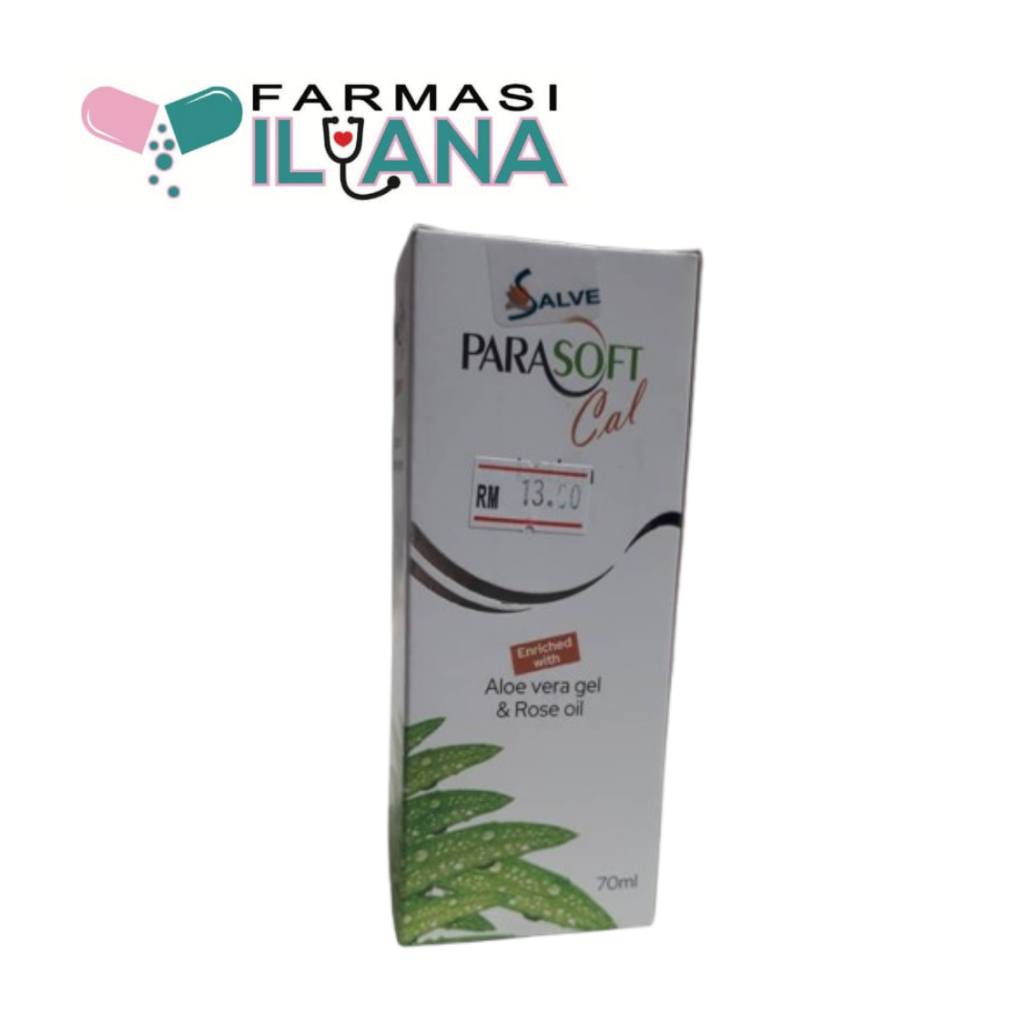 PARASOFT Cal Lotion with Aloe Vera gel & Rose oil (EXP:09/2027 ...