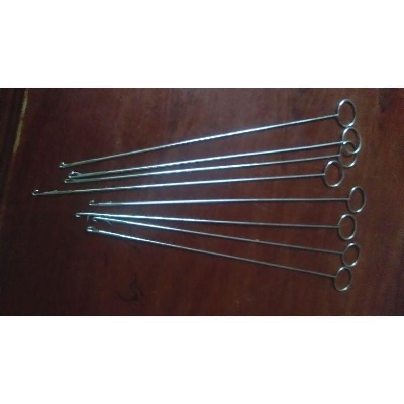 loop tuner(besi bantu tarik benang utk buat tali pengikat baju atau ...
