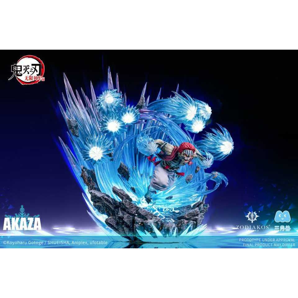 Zodiakos Studio - Akaza Demon Slayer Resin Statue GK Anime Figure ...