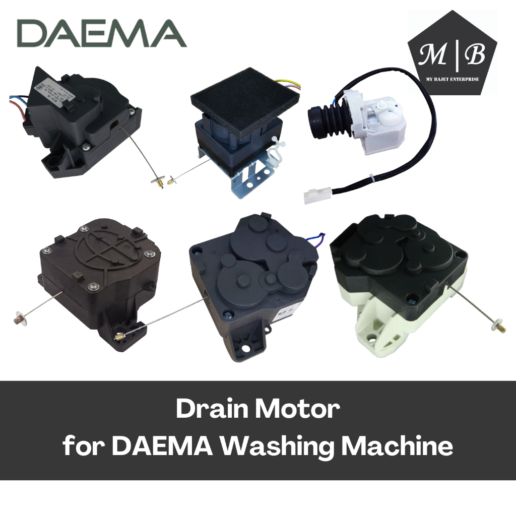 [𝐑𝐄𝐀𝐃𝐘 𝐒𝐓𝐎𝐂𝐊] DAEMA Washing Machine Drain Motor Buang Air DWF-A1068 DWF ...