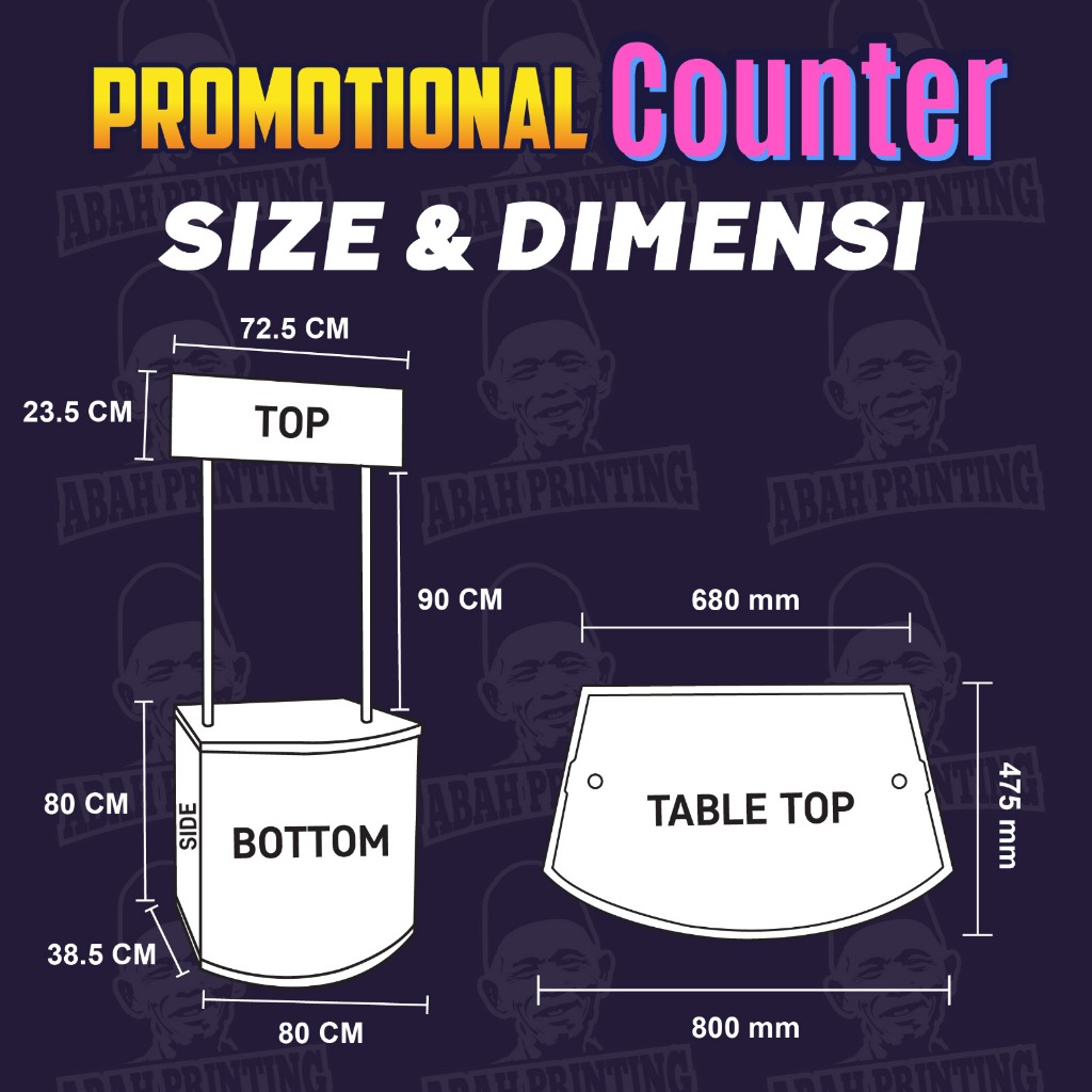 PVC Counter, PVC Booth, PVC Kiosk, Promotional Table, Sampling Table ...