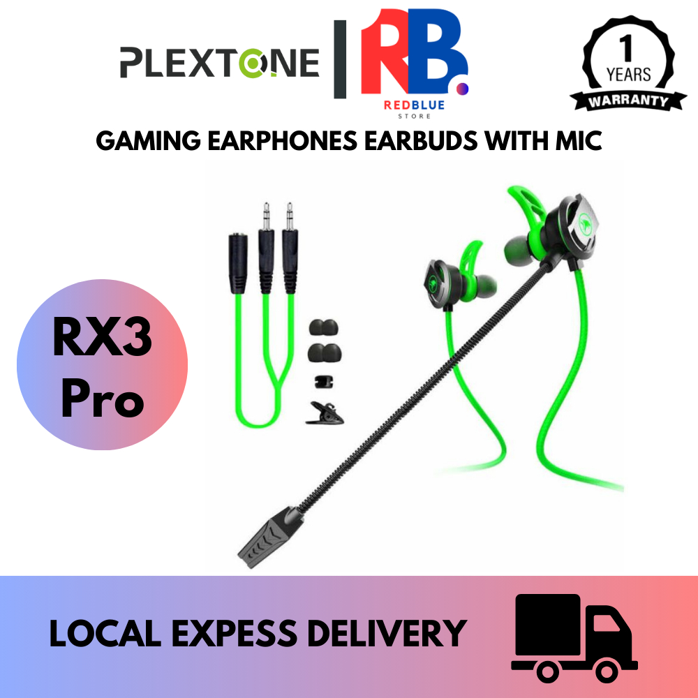 PLEXTONE XMOWI RX3 Pro Cyberpunk Type-C Gaming Earphone Headphone with ...