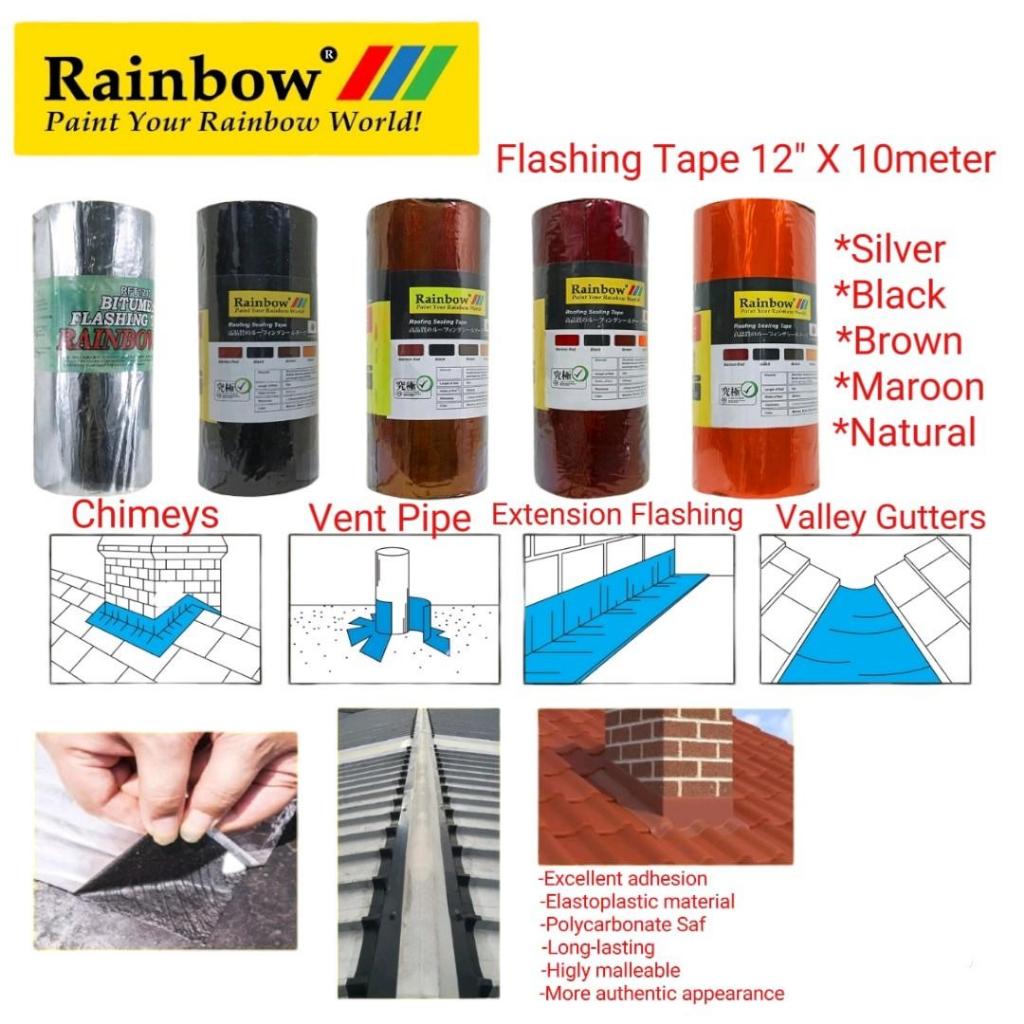 Rainbow Flashing Roofing Sealing Tape Dry Fix Bitumen Poly Tape Flash ...