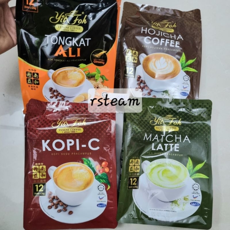 Tenom Coffee Yit Foh’s Kopi C, HoJicha, Matcha Latte Tongkat Ali ...