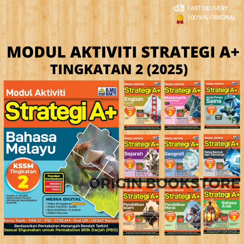 [OG] BUKU KERJA / LATIHAN MODUL AKTIVITI STRATEGI A+ Tingkatan 2 (2025 ...