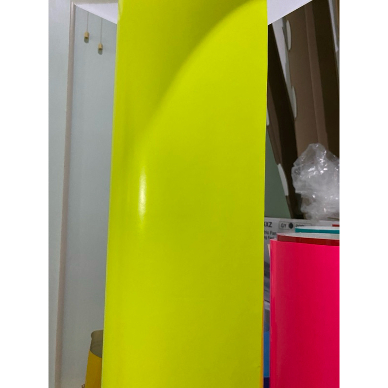 ORACAL 6510 FLUORESCENT STICKER - Car Sticker Rossi Yellow Sticker VR46 ...