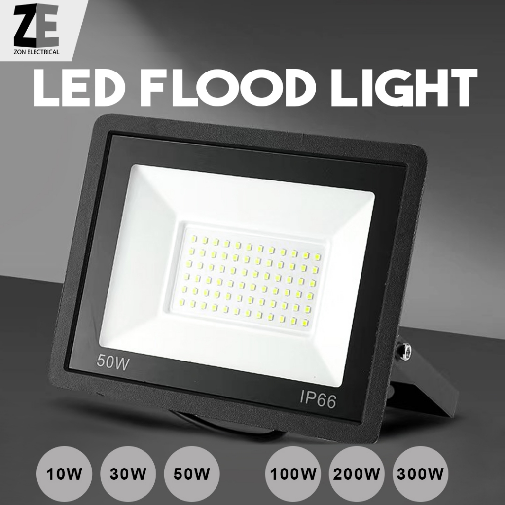 LED Flood Light Spotlight Waterproof IP66 10w 30w 50w 100w 200WOutdoor ...