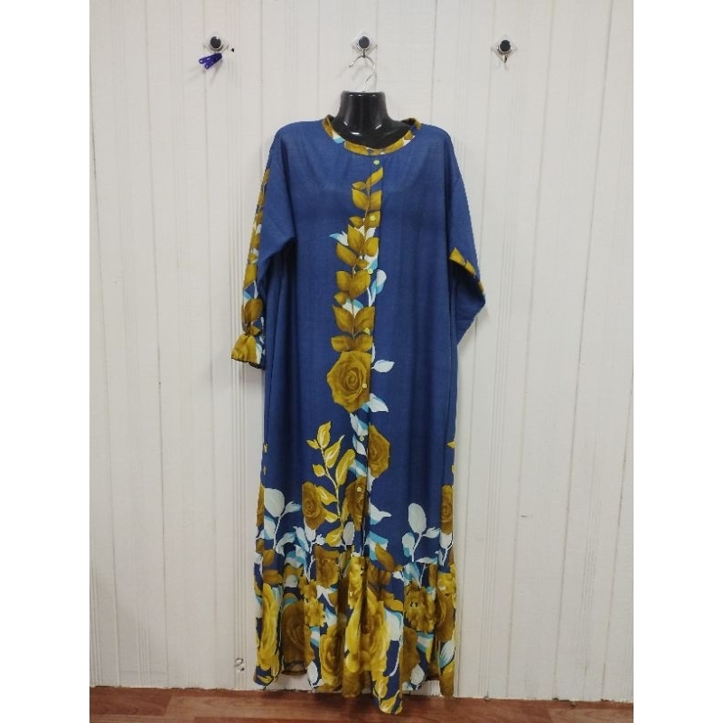 JUBAH DRESS BERCORAK | JUBAH BERCORAK VIRAL (READY STOCK) | Shopee Malaysia
