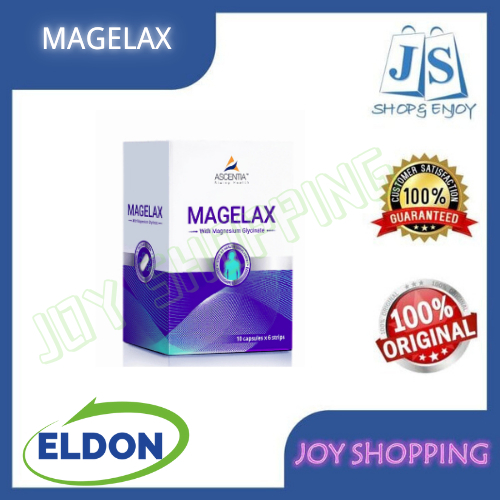 [FREE SHIPPING] ASCENTIA MAGELAX WITH MAGNESIUM GLYCINATE 60's (EXP: 10 ...
